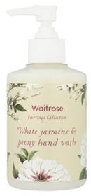 Waitrose Heritage Collection White Jasmine & Peony Hand Wash - 1Source
