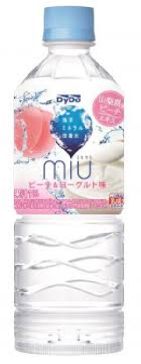 Dydo MIU Mineral Water Peach & Yogurt - 1Source