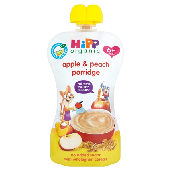Hipp Apple & Peach Porridge - 1Source