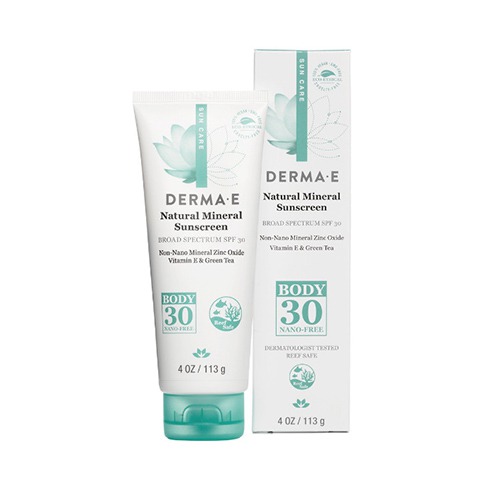 Derma E Natural Mineral Sunscreen SPF 30 | Derma E 天然广谱身体防晒霜 SPF 30 ...