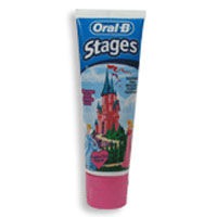 Oral-B Stages Kids Toothpaste, Disney Princess Pink Bubble Gum - 1Source