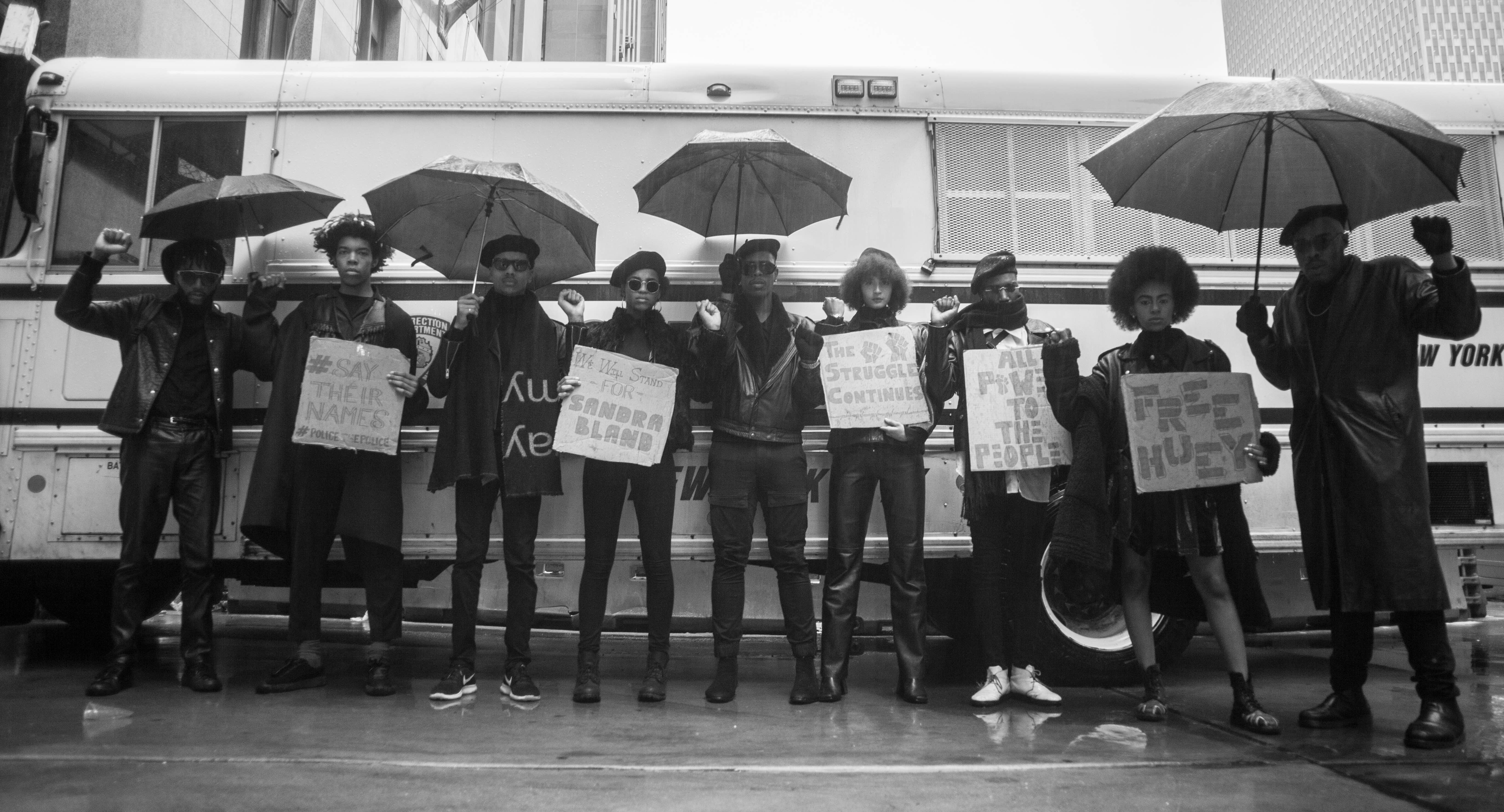 Exclusive: A New Striking Photo Series Inspired By The Black Panthers ...