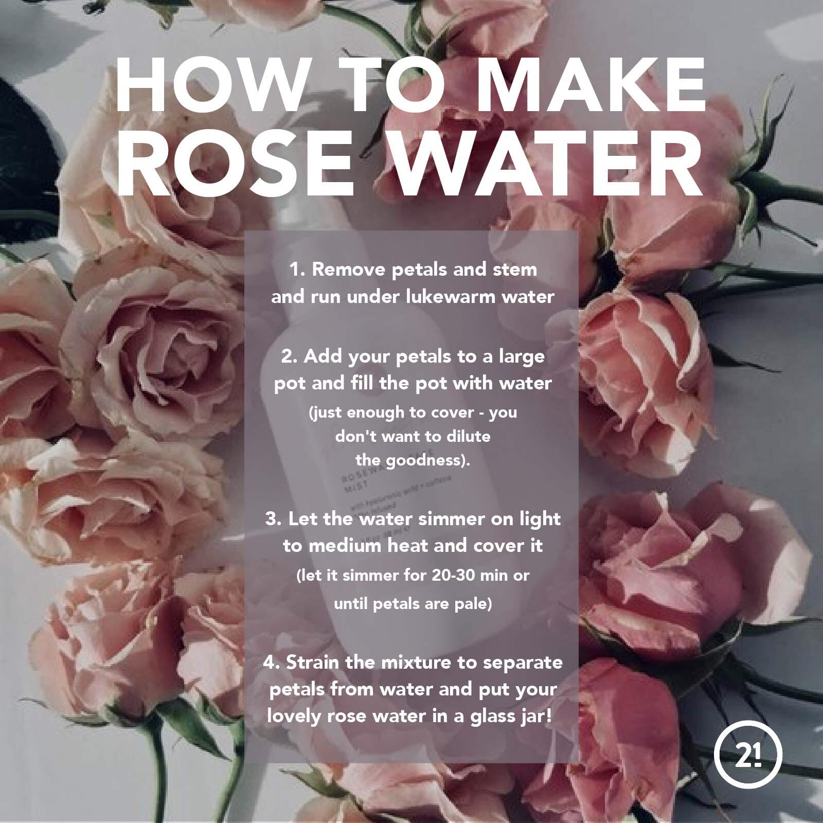 How To Make Rose Water 21Ninety how-to-make-rose-water-21ninety