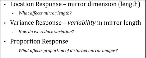 Basic DOE Terminology - Accendo Reliability