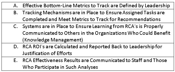 Grade Your RCA Effort and Print Out Your Private Report Card ...