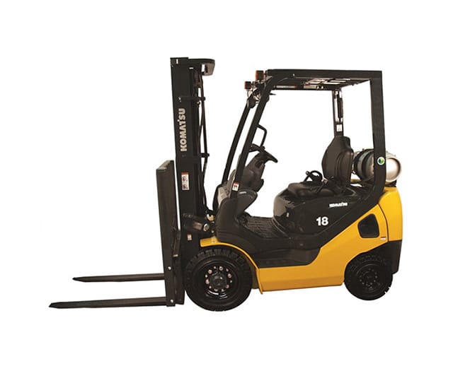 6,000 lbs, Quad Mast, Pneumatic Tire, Warehouse Forklift Rental | BigRentz