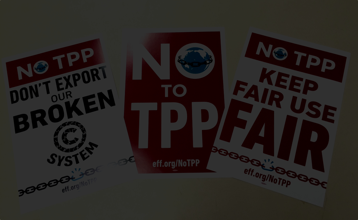 Leader Nancy Pelosi, Stand Against the TPP | EFF Action Center