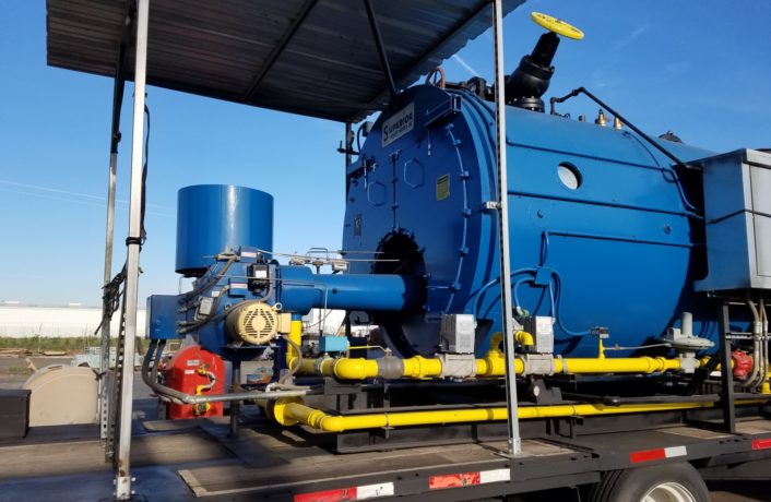 CBIS-106 | 250HP Steam Firetube Boiler Trailer Mounted System for Rent