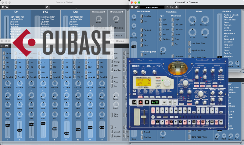 Dumping MIDI from Cubase into an External Sequencer | redconfetti