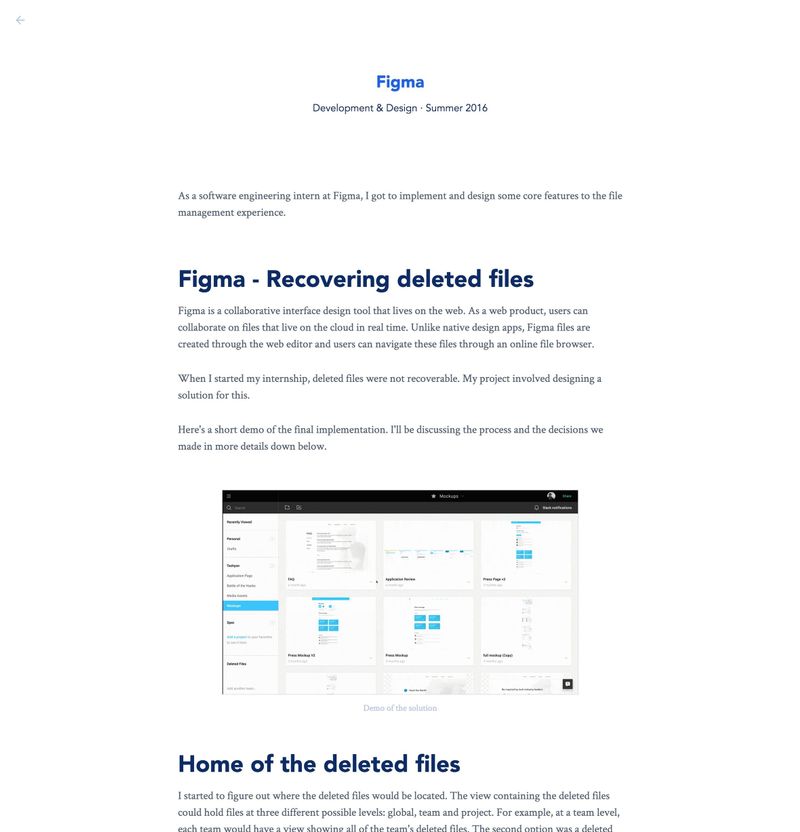 Figma - Recovering Deleted Files