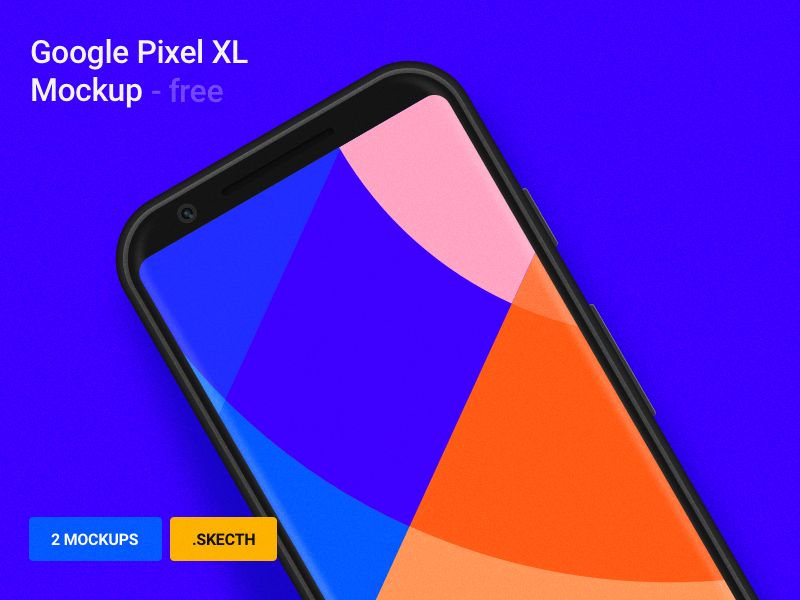 Free Google Pixel XL Mockup