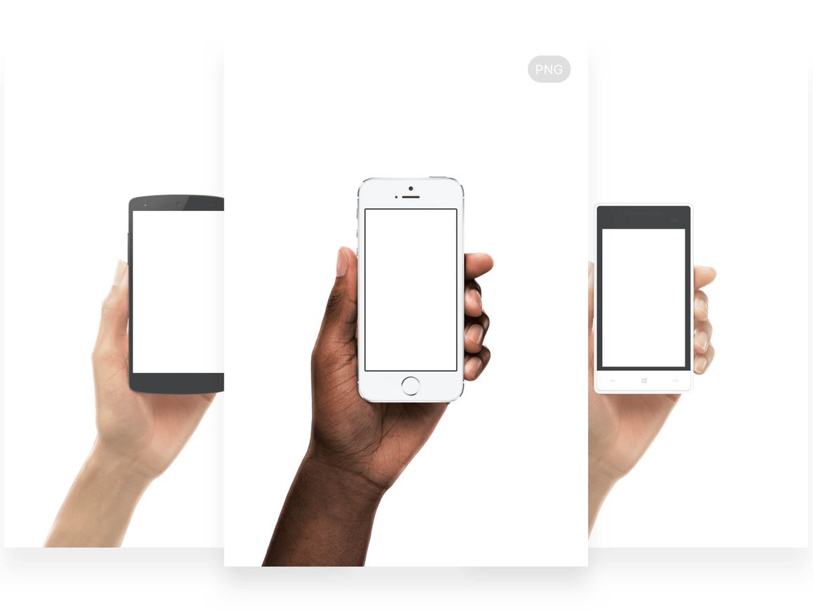 Diverse Device Hands by Facebook