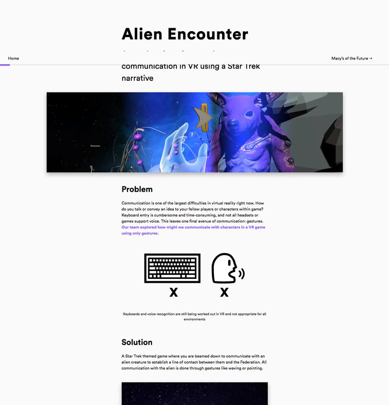 Alien Encounter - VR