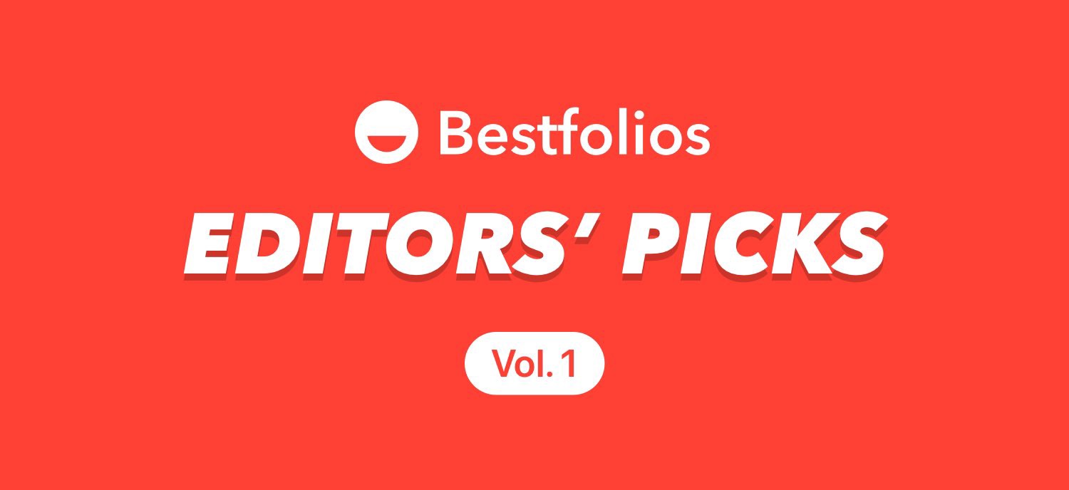 Editors’ Picks Vol. 1 — Best Portfolio Websites on Bestfolios.com