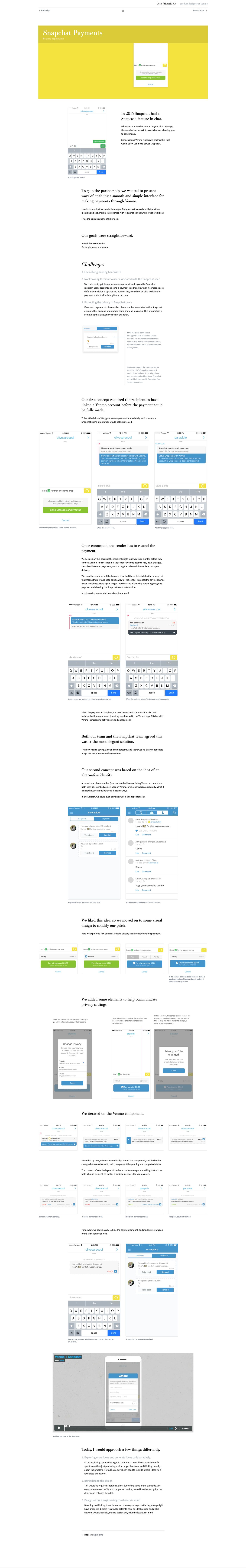 Tags: Snapchat Payment Venmo Partnership Exploration