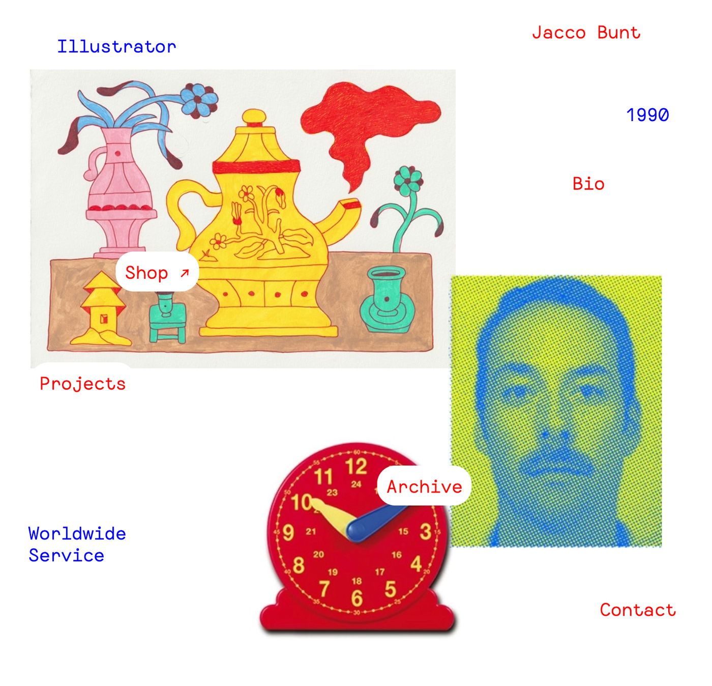Open Portfolio Website