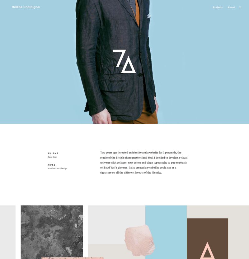 Visual identity for 7 pyramids