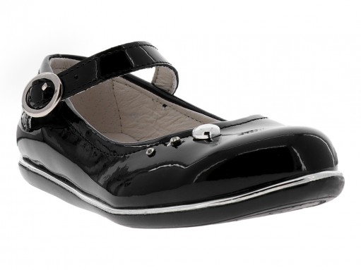 ZAPATOS CHABELO C363-B NEGRO PARA NIÑA