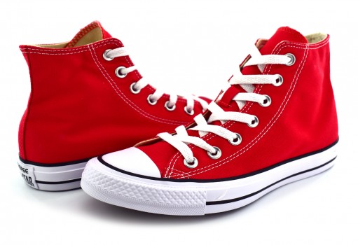 TENIS CONVERSE BASIC HI ROJO