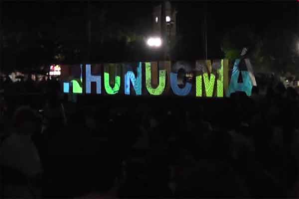 Hunucmá develó dos monumentos de letras representativas