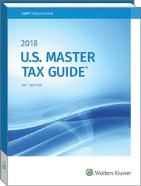 U.S. Master Tax Guide® — Hardbound Edition (2018) - Wolters Kluwer