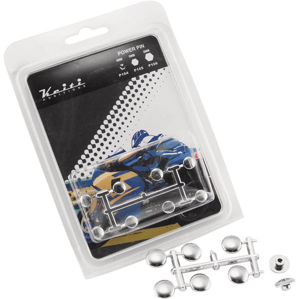 Keiti - P106 - Power Pins, Chrome - 6mm for sale online | eBay