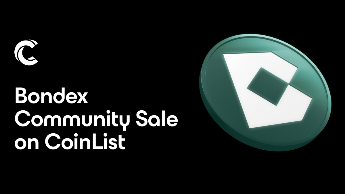 Bondex Community Sale - CoinList