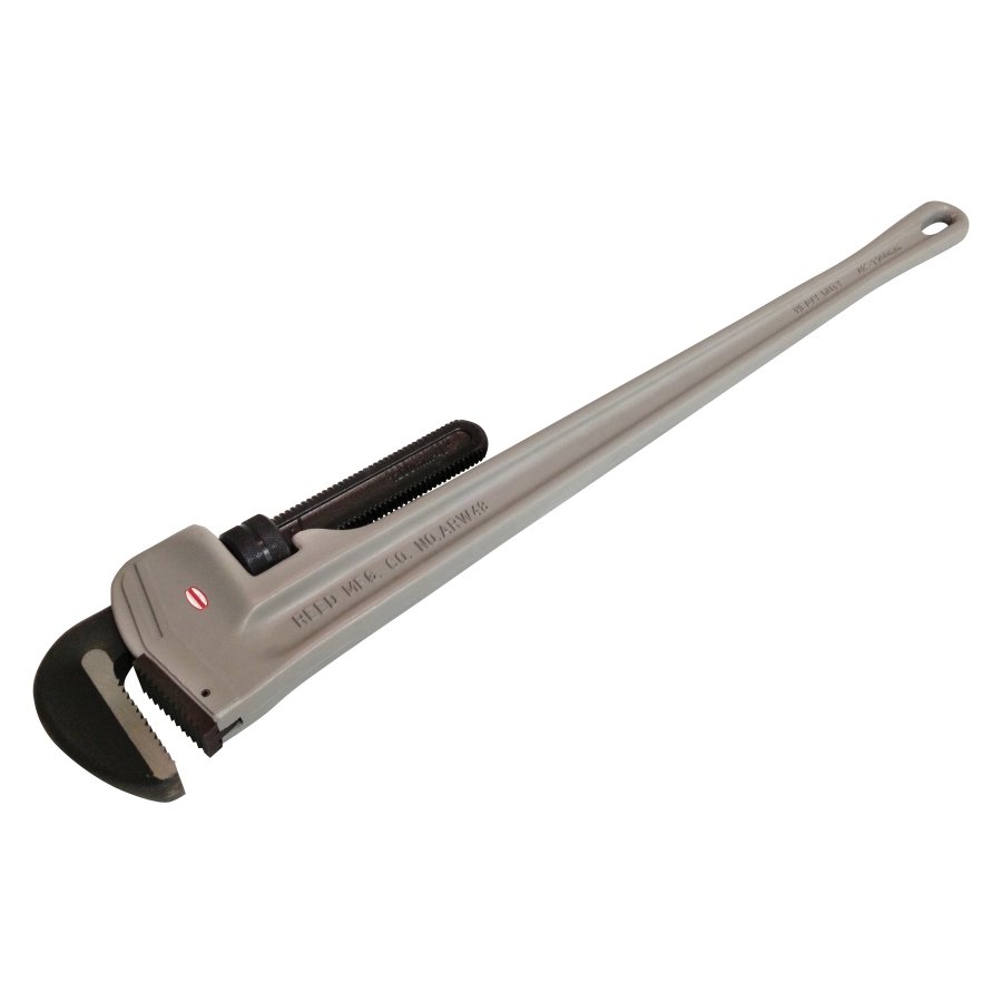 Pace Supply | Straight Pipe Wrench, 1-1/2 to 6 in Pipe, 48 in OAL, Hook ...