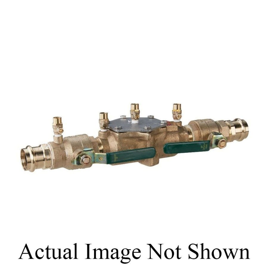 Pace Supply | LF007 Double Check Backflow Preventer, 1-1/2 in, FNPT, Bronze