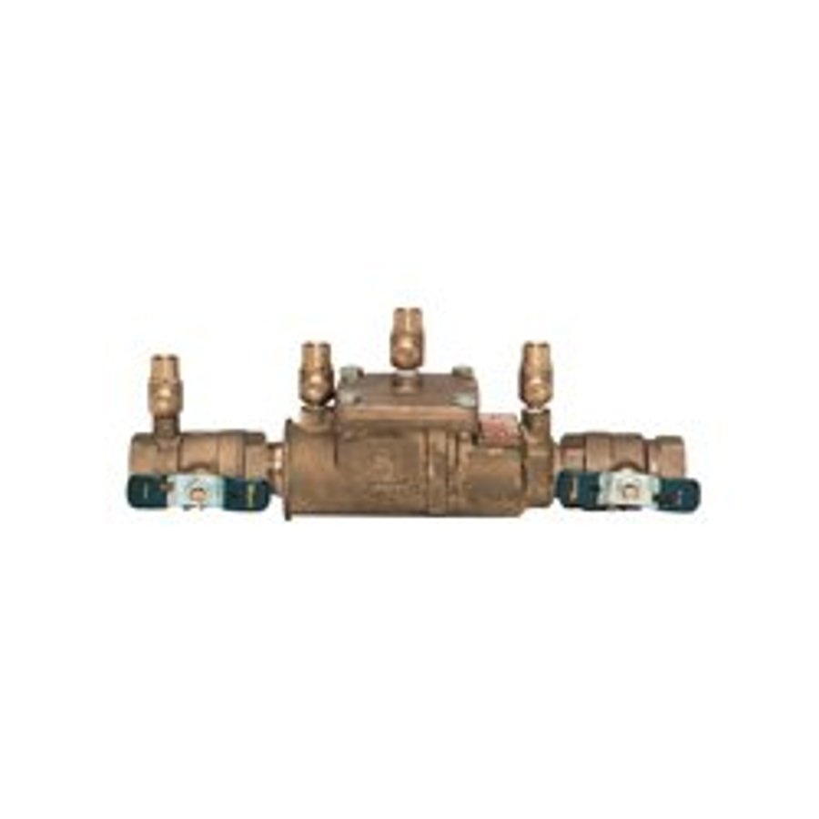 Pace Supply | LF007 Double Check Backflow Preventer, 2 in, FNPT, Bronze