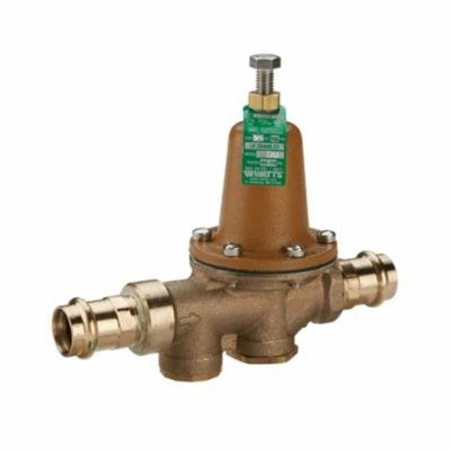 Pace Supply | Pressure Reducing Valve, 1-1/4 in, Press, Bronze