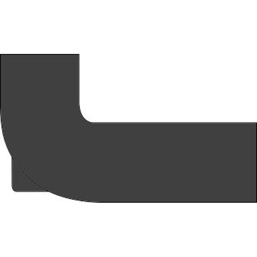 Pace Supply | Closet Bend, 4 x 4 x 12 in, No Hub, Cast Iron