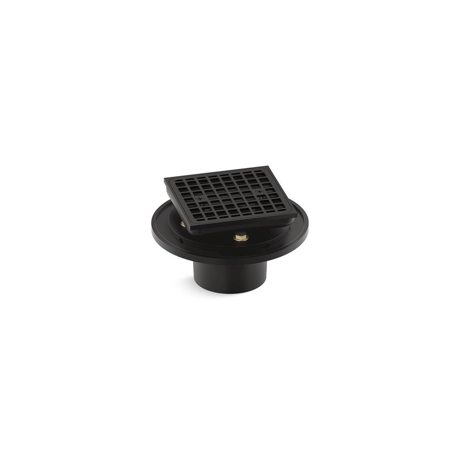 Pace Supply | Clearflo Full-Assembly Shower Drain, Brass/Cast Iron ...