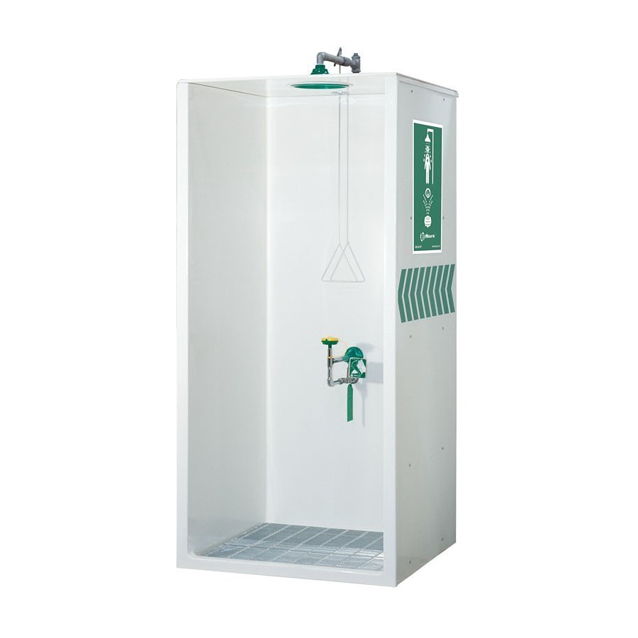 Pace Supply | AXION® MSR Combination Booth Enclosed Shower and Eye/Face ...