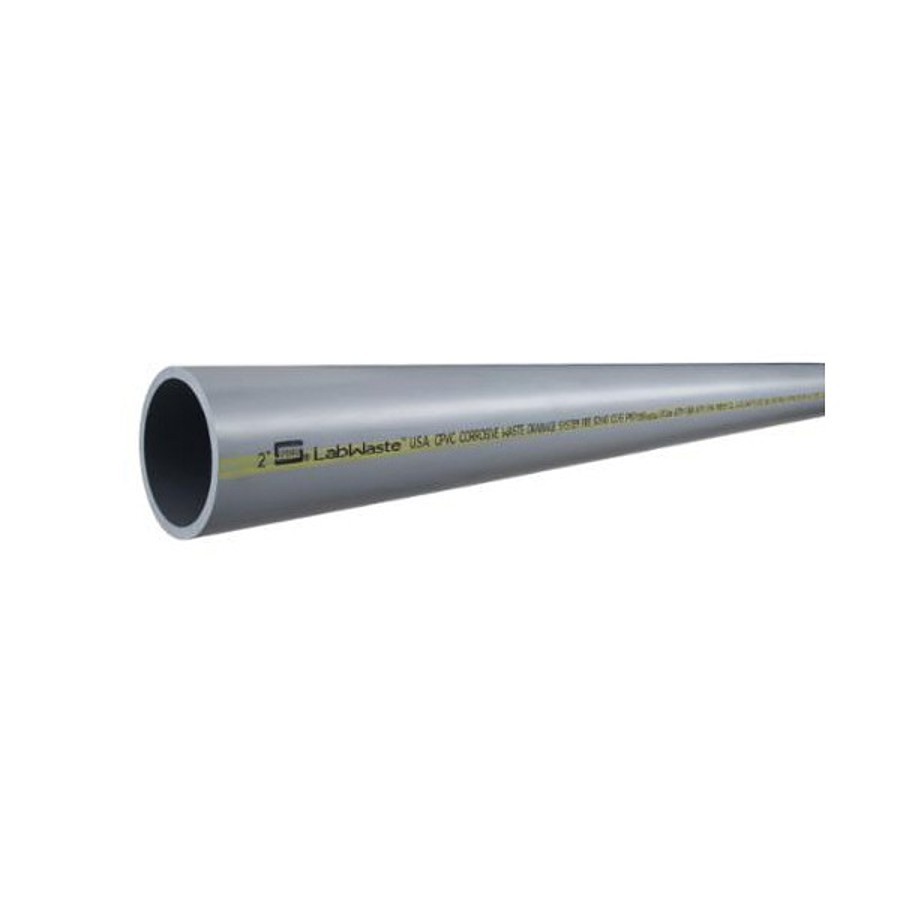Pace Supply | LabWaste™ CPVC DWV Pipe, 3 in, Plain, 10 ft L, SCH 40/STD ...