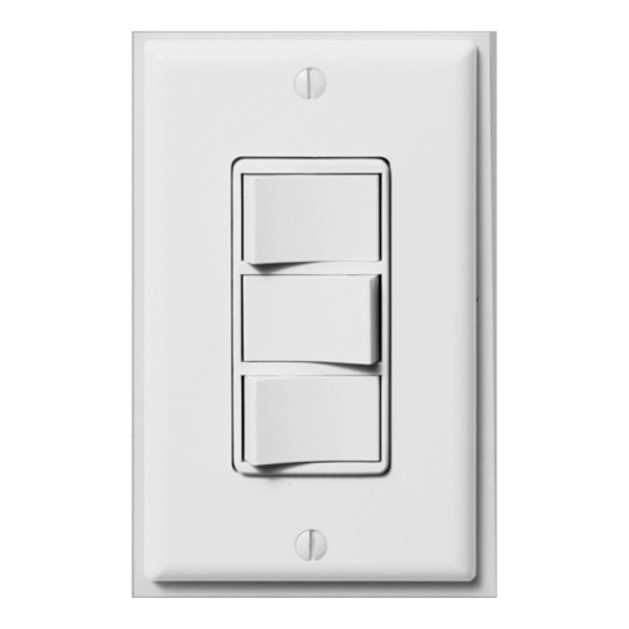 Pace Supply | WhisperControl EcoSwitch 4-Function Bath Fan Switch, 120 ...