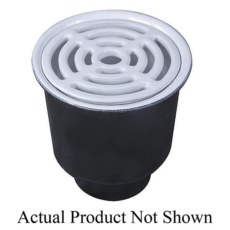 Pace Supply | Floor Sink Body, 8 x 8 x 6 in, Round, 2 in, No Hub