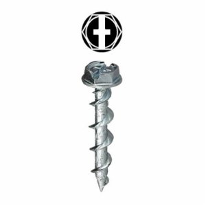 PACE Supply | Wall Dog Anchor Kit, 3/16 in, Electrogalvanized