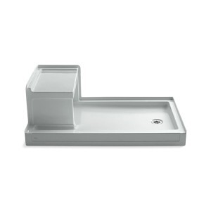 PACE Supply | Tresham® Shower Tray/Base, 36 x 60 x 21-1/8 in, Right ...
