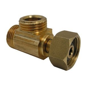 PACE Supply | Multi Turn Angle Stop, 1/2 in, FNPT, Polished Chrome