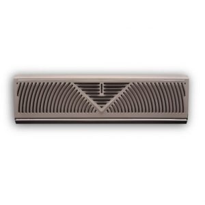 PACE Supply | 1-Way Baseboard Return Grille, 15 x 4-1/2 in, Steel, Oil ...