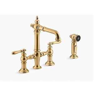 PACE Supply | Artifacts® Kitchen Faucet With Side Spray, ADA, Deck ...