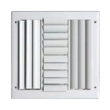 PACE Supply | Aluminum Curved Blade Register Adjustable 14 x 14, Steel ...
