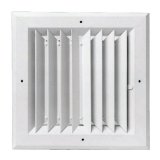 PACE Supply | Direction Diffuser, 2-Way, Aluminum, White