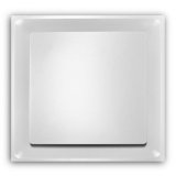 PACE Supply | Lay-In Plaque Diffuser, 24 in, 4-Way, Butterfly Damper ...