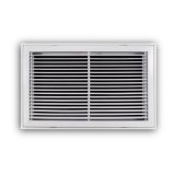 PACE Supply | Fixed Bar Type Return Filter Grille, 24 x 16 in, 30 deg ...