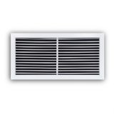 PACE Supply | Fixed T-Bar Return Grille, 24 x 12 in, 3/4 in Spacing ...
