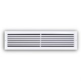 PACE Supply | Fixed Bar Type Return Grille, 30 x 6 in, 30 deg Pitch, No ...