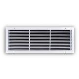 PACE Supply | Fixed Bar Type Return Grille, 32 x 12 in, 30 deg Pitch ...
