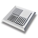 PACE Supply | Modular Core Diffuser, 14 in, 4-Way, Opposed Blade Damper ...